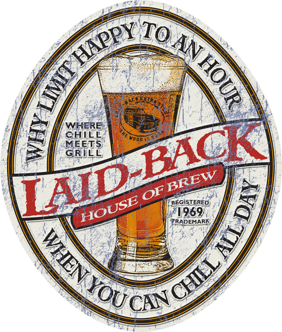 Cornet Beer Embossed Metal Sign | Man Cave & Bar Decor by Laid-Back